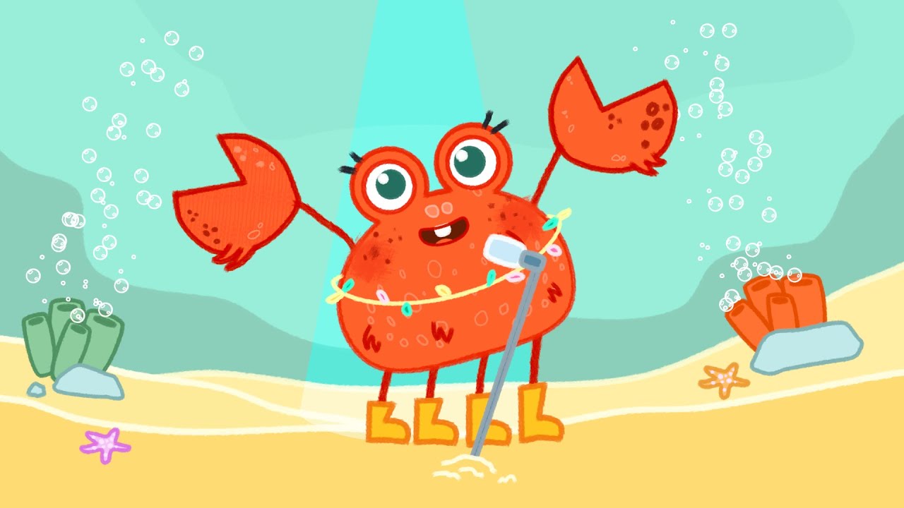Meet the Singing Red Crab!🦀🎶 | Adventures with a Singing Red Crab for ...