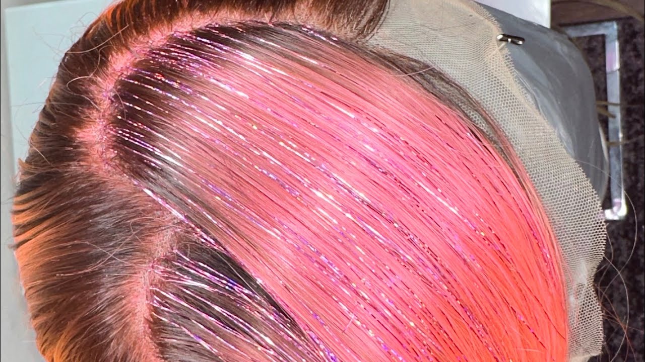 Hair Tassel on Lace Front Wig - YouTube