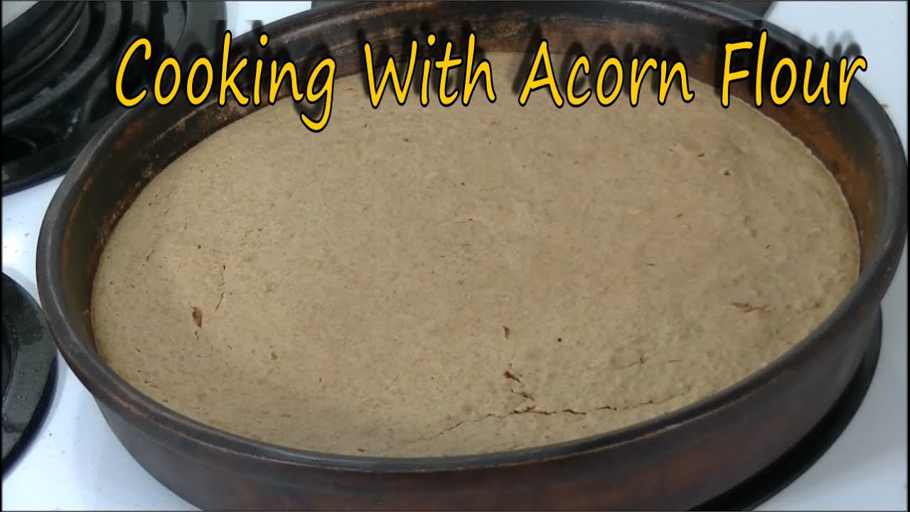 Wild Food Cooking - Acorn Bread - YouTube