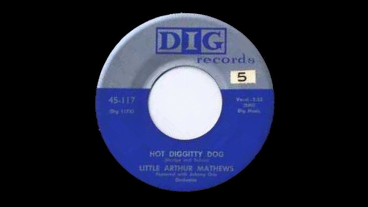 Little Arthur Mathews - Hot Diggity Dog - YouTube