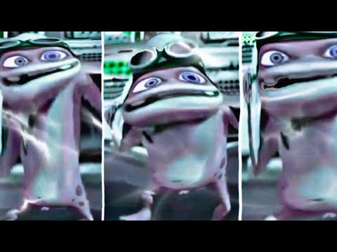 crazy frog | mix distortion + water reflection | weird audio & visual ...