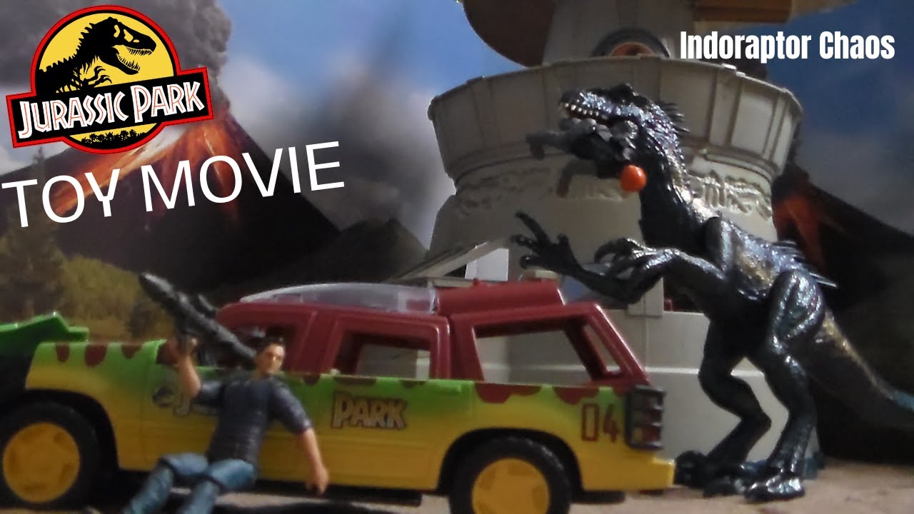 Jurassic Park Toy Movie INDORAPTOR CHAOS! Stop Motion Animation Movie ...