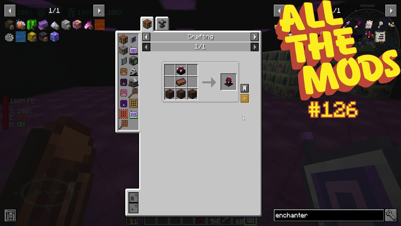 Der Enchanter! - Let's Play Minecraft: All the Mods 10 - YouTube