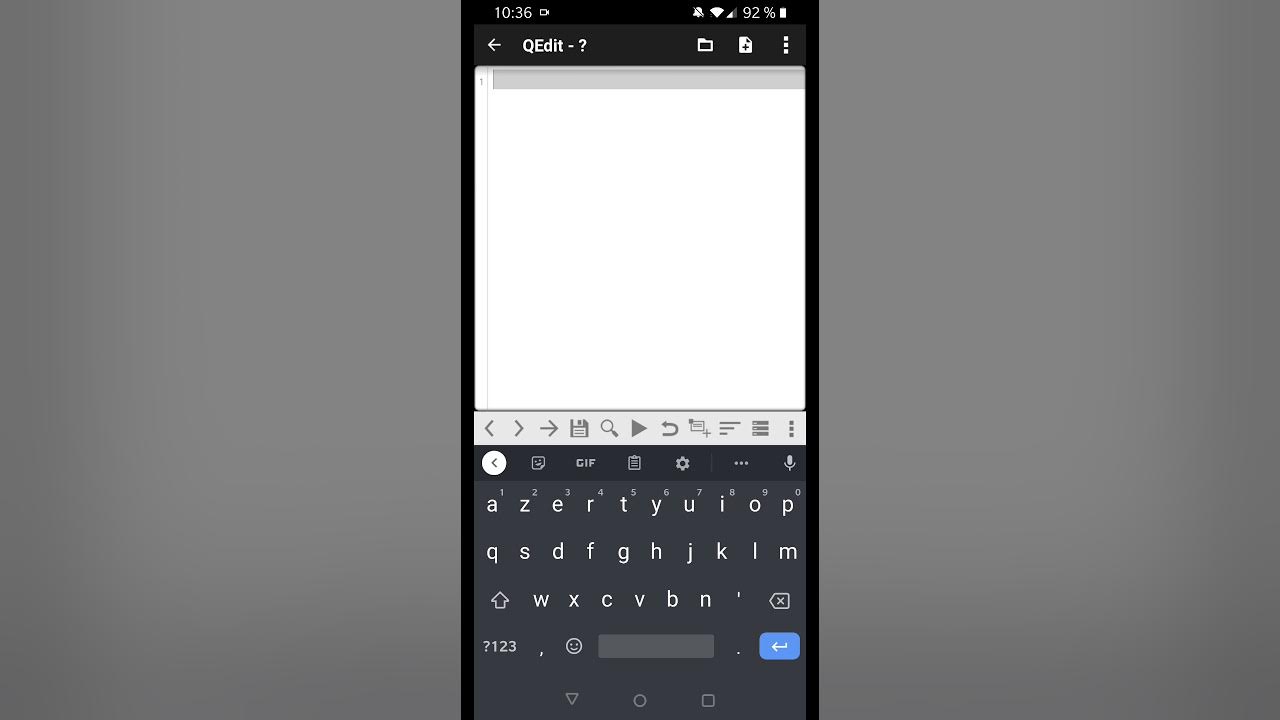 Installation QPython 3L Androïd. - YouTube