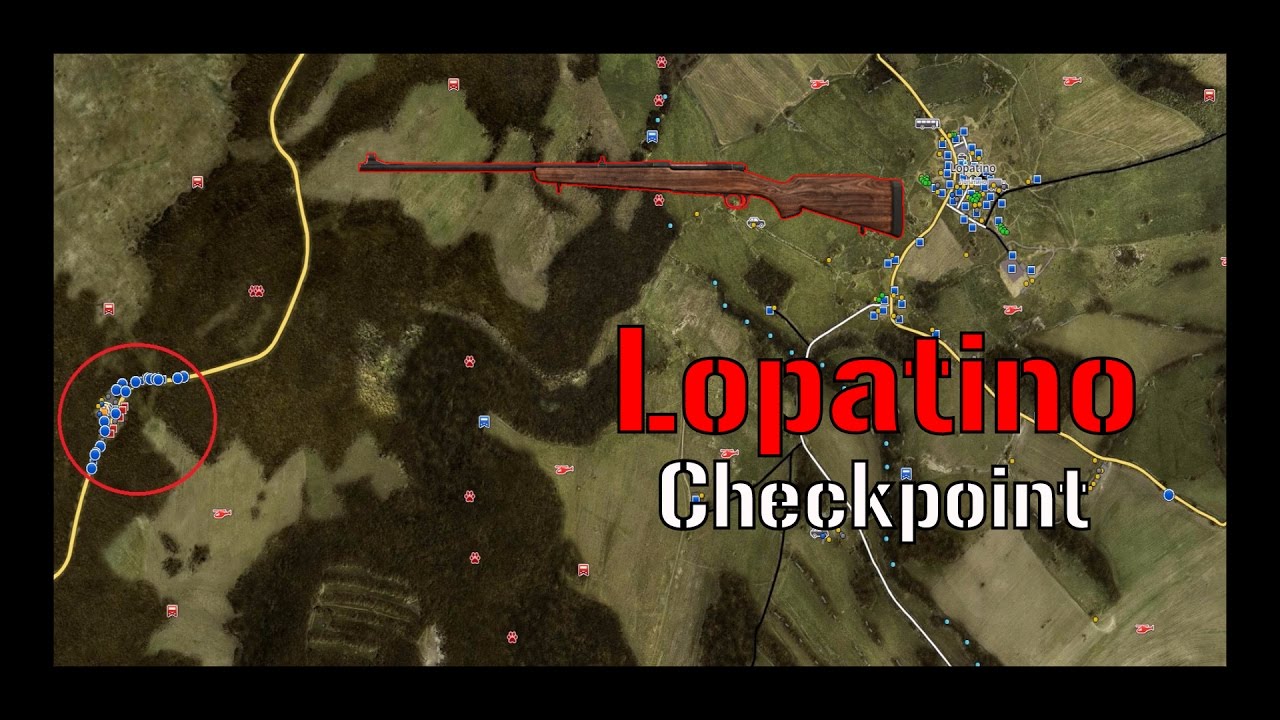 Touring DayZ Standalone (Lopatino Checkpoint) - YouTube