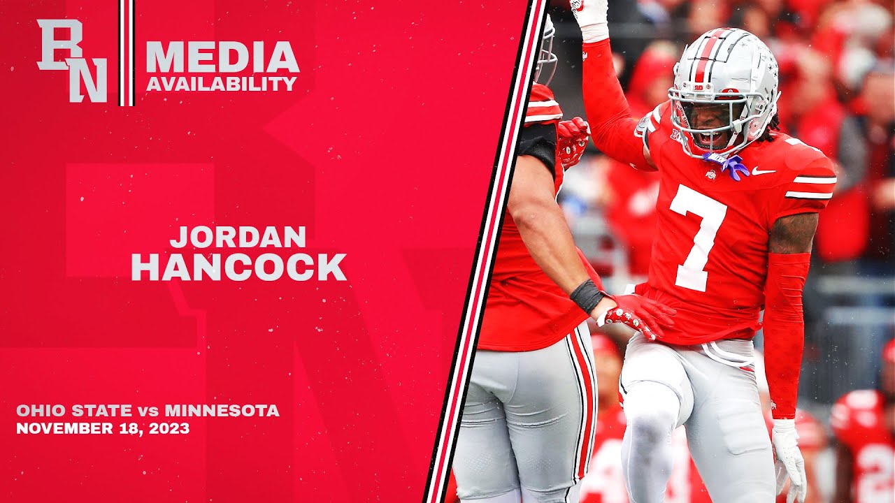 Ohio State: Jordan Hancock Walks Through Interception vs. Minnesota - YouTube