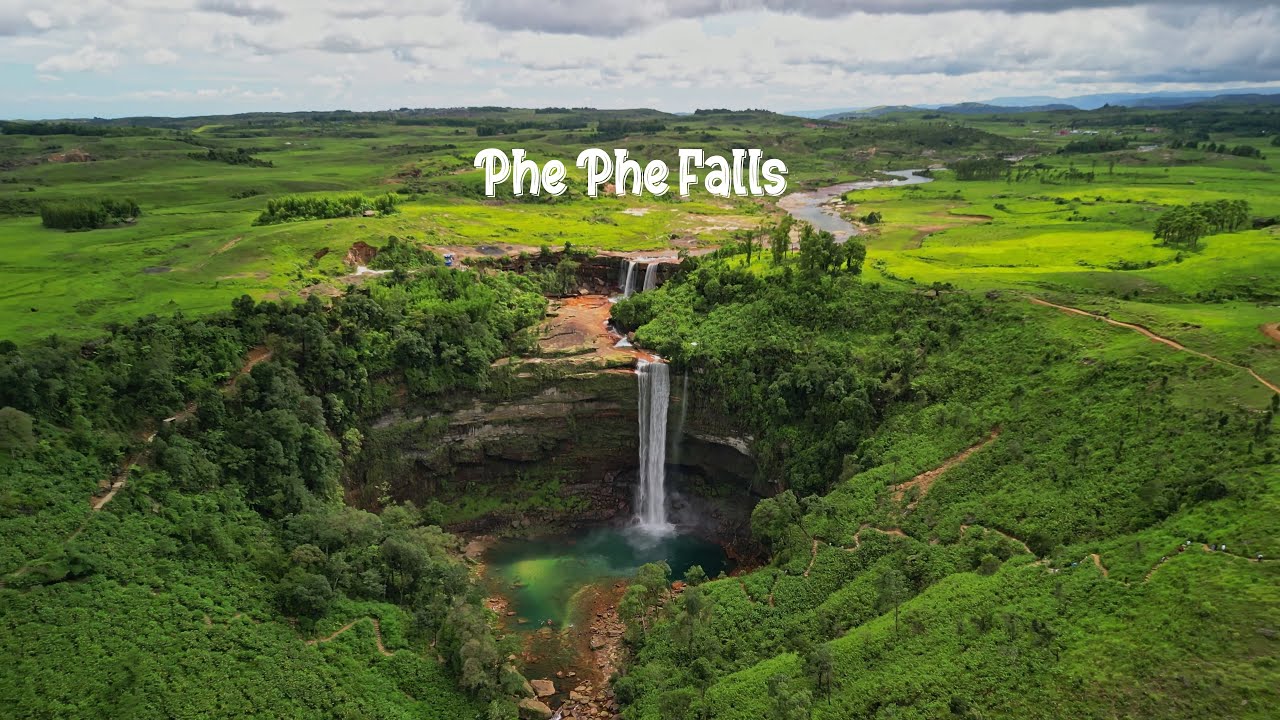 One of the most beautiful Falls in Meghalaya- PHE PHE FALLS - YouTube