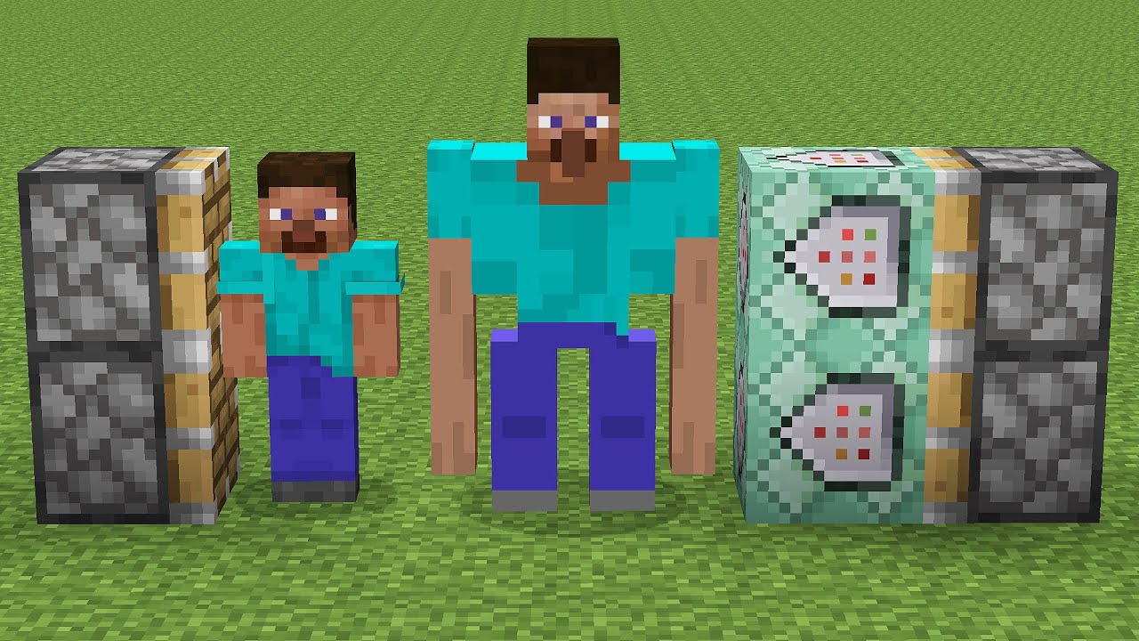 steve + steve iron golem + command block = ? - YouTube
