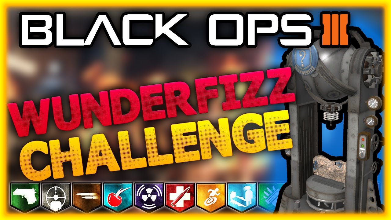 BLACK OPS 3 ZOMBIES LIVESTREAM - WUNDERFIZZ ONLY CHALLENGE - YouTube