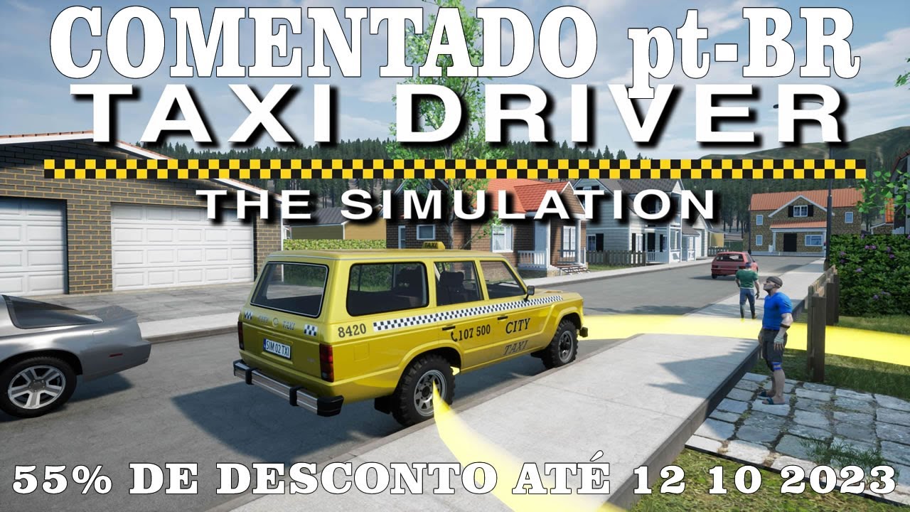 Taxi Driver - The Simulation - Gameplay de PS4 COMENTADO pt-BR - YouTube