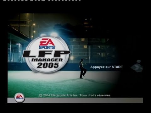 [Xbox] Introduction du jeu "LFP Manager 2005" de EA Sports (2004) - YouTube