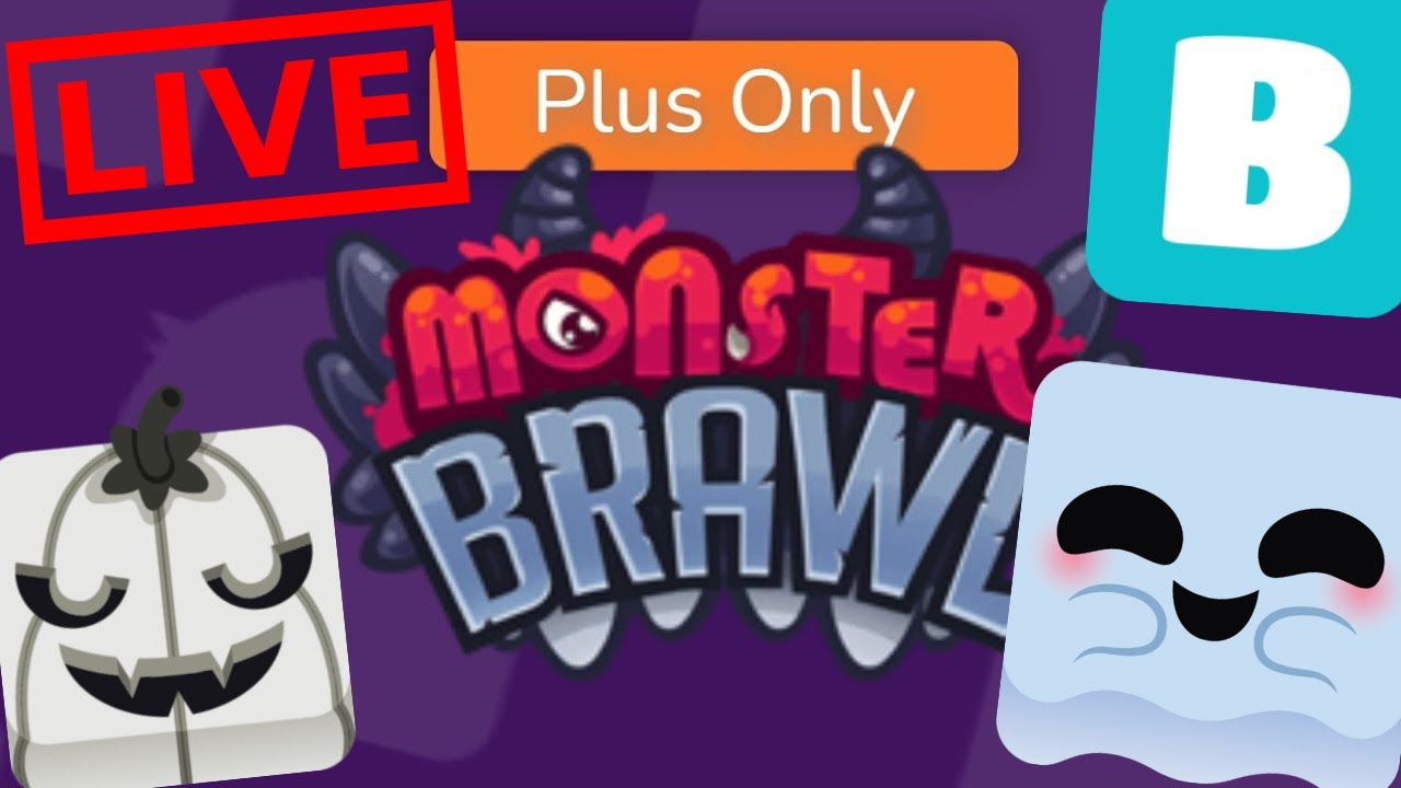 BLOOKET LIVE GAMES (MONSTER BRWL) - YouTube