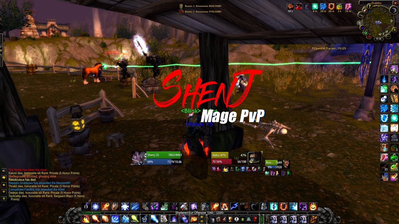 TBC Pom Pyro Mage BG PvP Highlights Ep.7 - YouTube