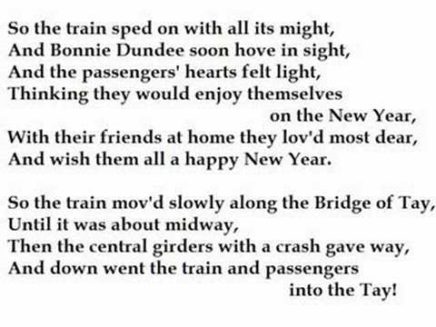"The Tay Bridge Disaster" by William McGonagall (read by Tom O'Bedlam ...