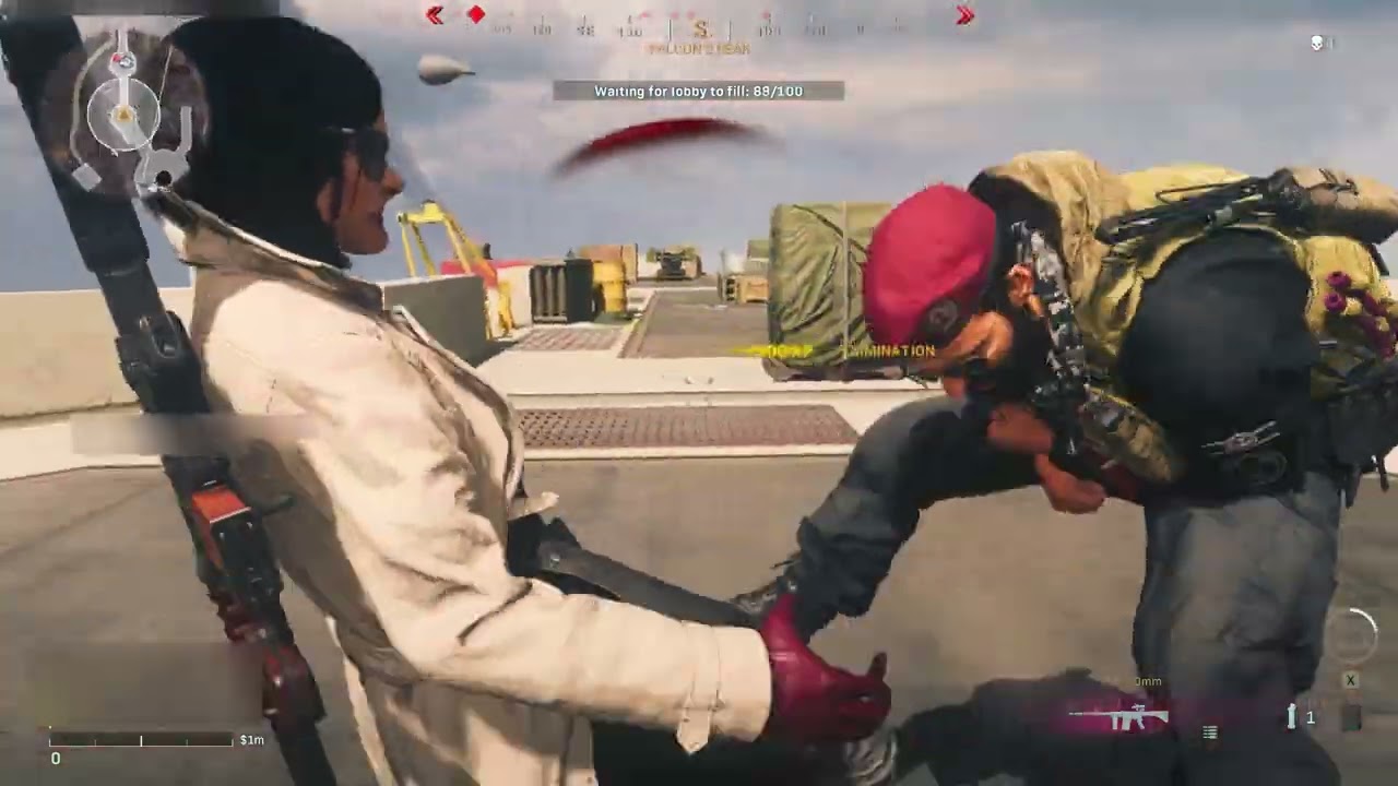 [RYONA] Park vs Al-Assad BALLBUSTING Swift Kick Execution Call of Duty Warzone Pacific S5 - YouTube