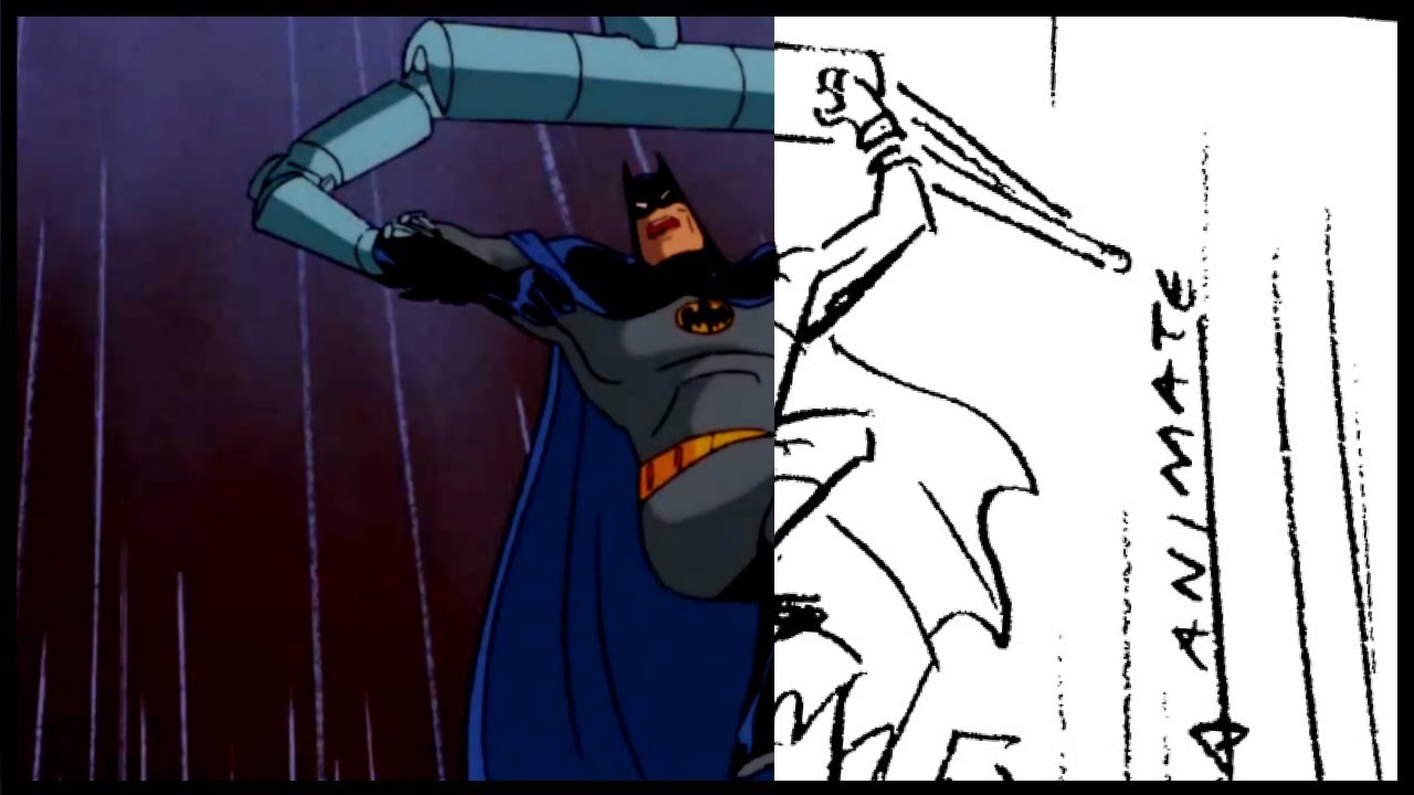 Heart of Steel Part 1 Act 3 Storyboards Animatic | Batman the Animated ...