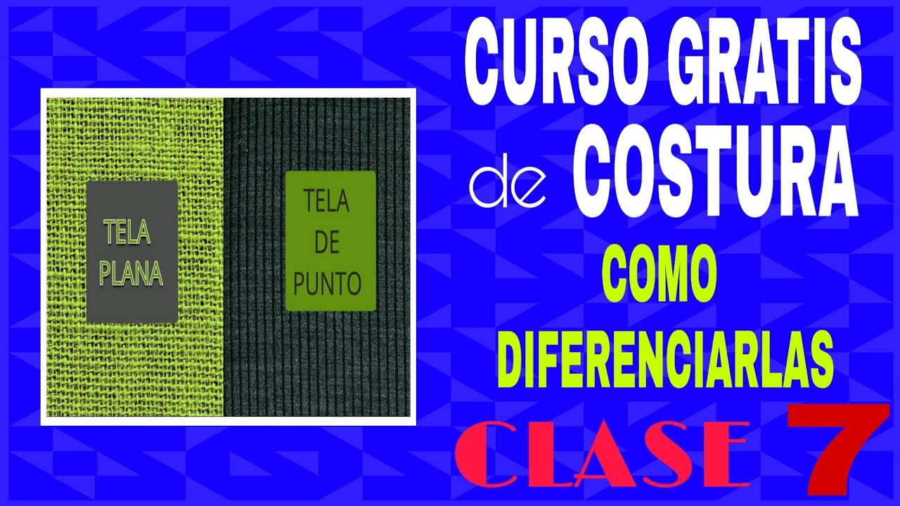 Cuàl es la DIFERENCIA entre TELA PLANA Y TELA DE PUNTO? - Fabiana ...