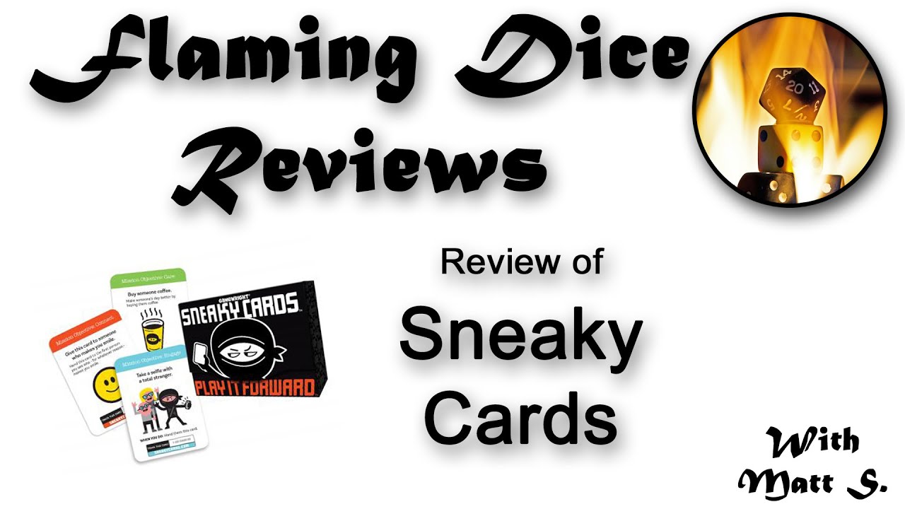 Sneaky Cards Review - YouTube