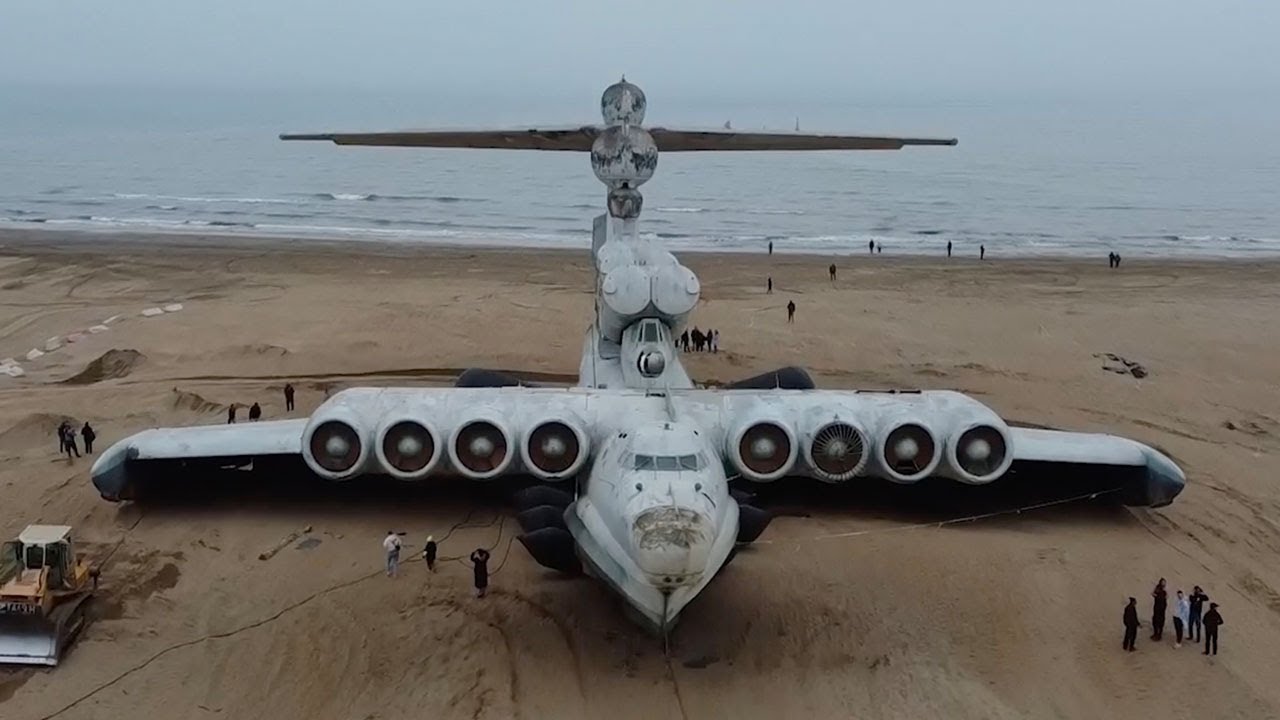 Mysterious Ship Designed To Look Like A Plane - YouTube