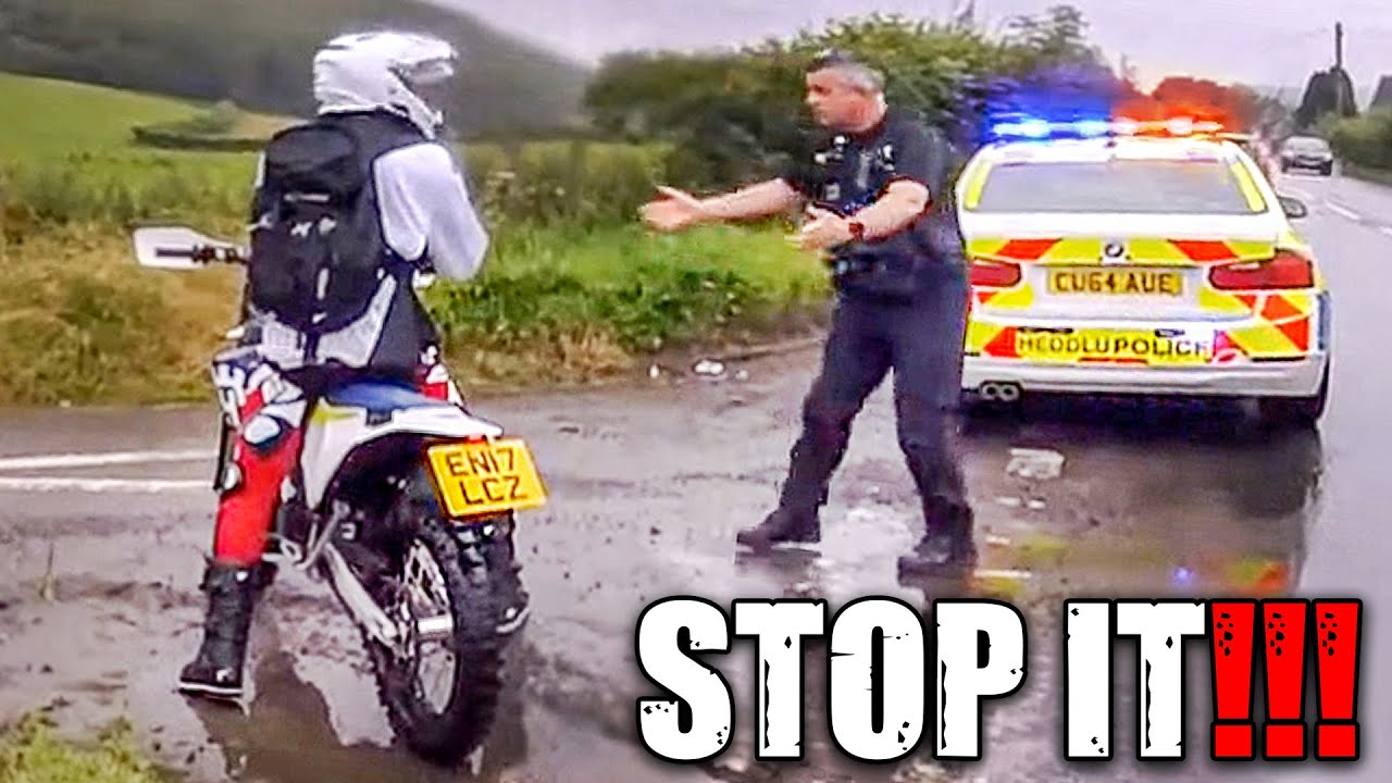 COP RAGES & YELLS AT BIKERS | MOTORCYCLES vs POLICE 2023 - YouTube
