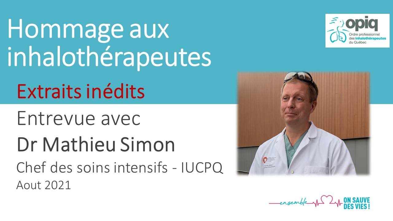 OPIQ 2022 | Dr Mathieu Simon — Extraits inédits - YouTube