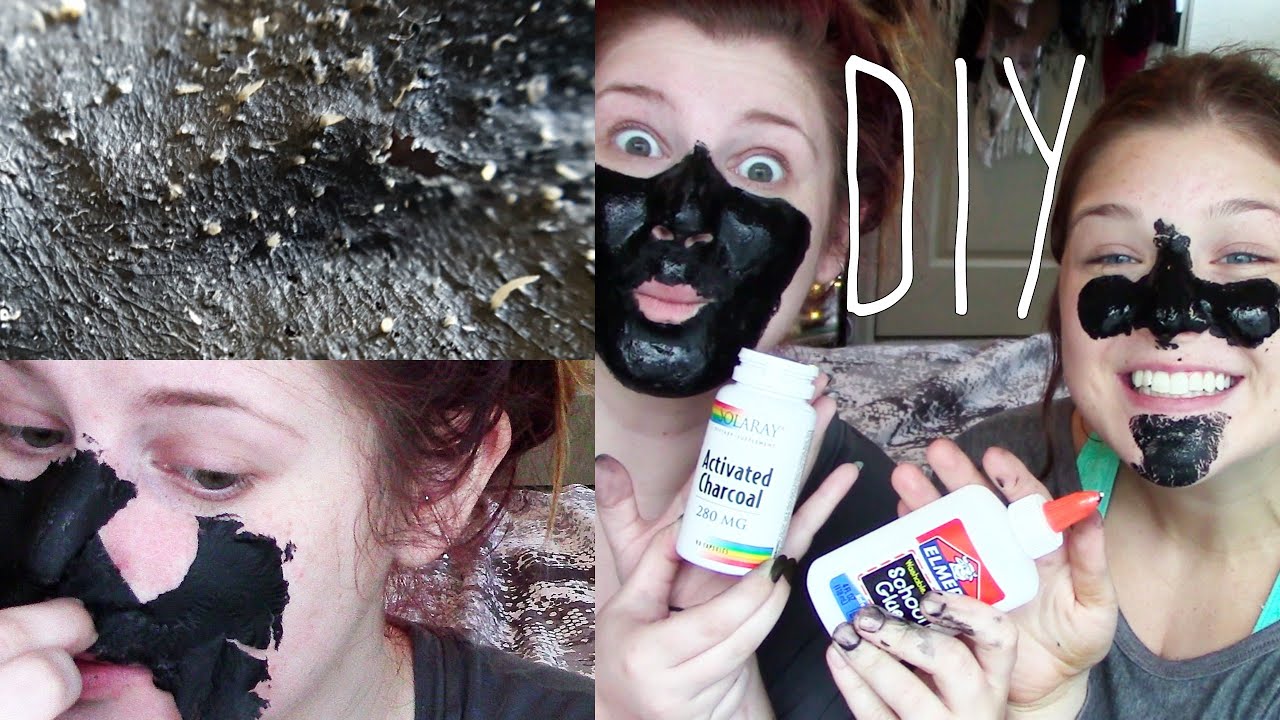 EASY DIY BLACKHEAD REMOVER PEEL OFF MASK DEMO - YouTube
