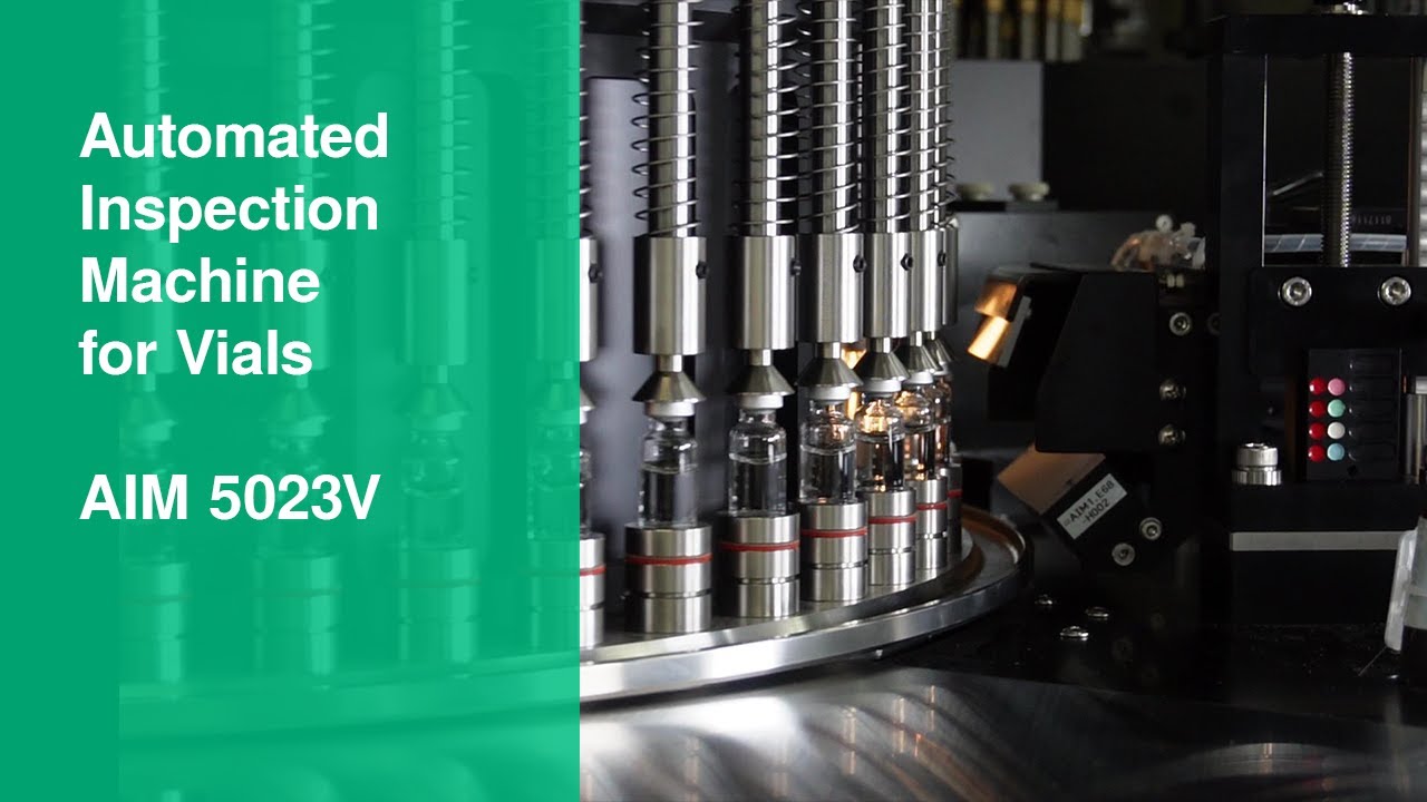 AIM 5023V: Automated inspection machine for vials with fast delivery ...