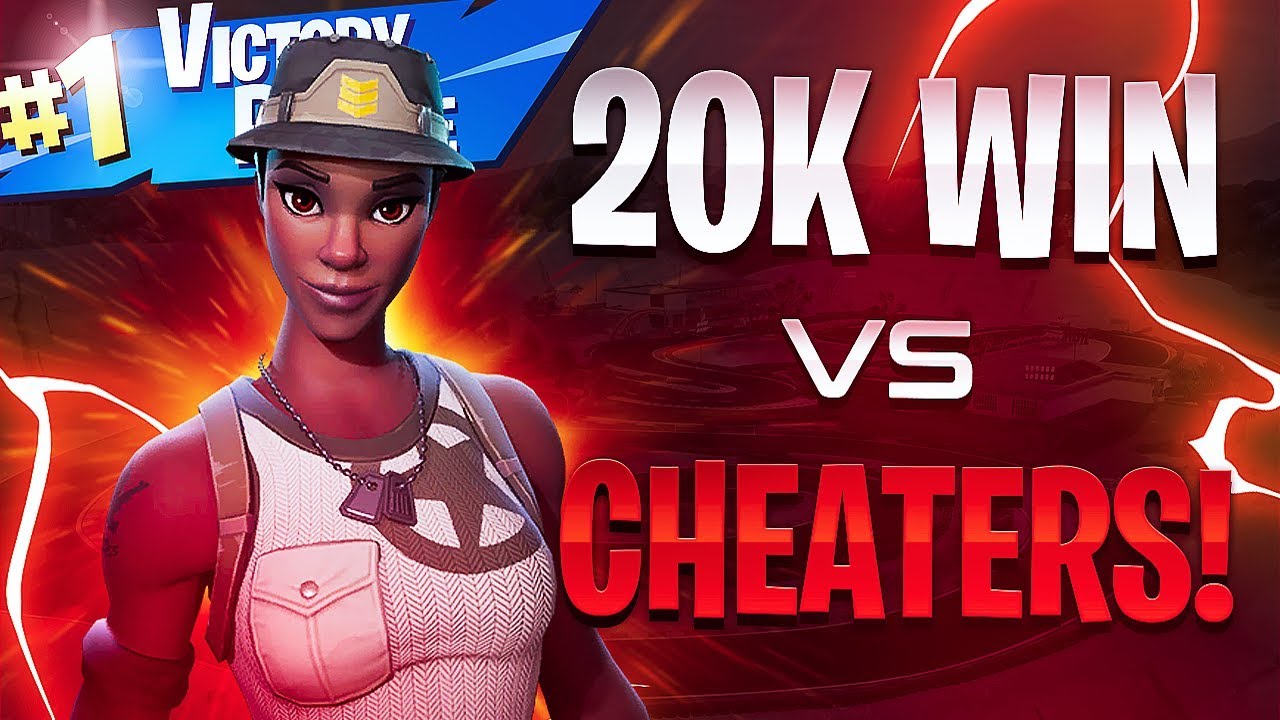 20 Kill WIN VS Cheaters! - Fortnite Battle Royale - YouTube