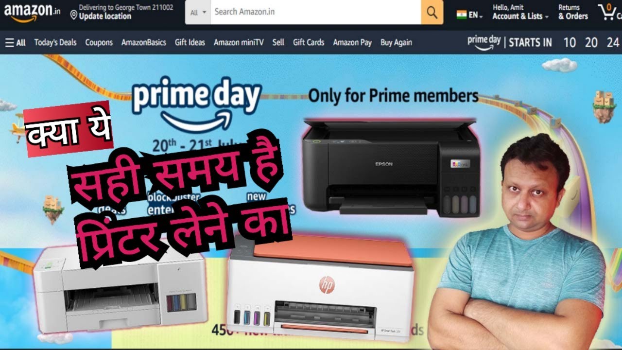 Printers Deals in Amazon Prime Day Sale || Amazon prime day sale 2024 ...