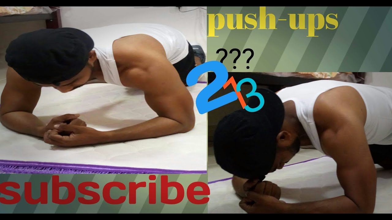 213 push ups a set workout push ups transformation - YouTube