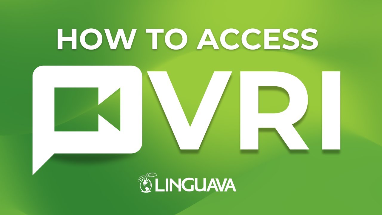 How to Access VRI (Video Relay Interpretation) with Linguava - YouTube