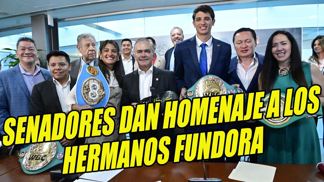 Los Hermanos Fundora recibieron un homenaje en el Senado de la ...