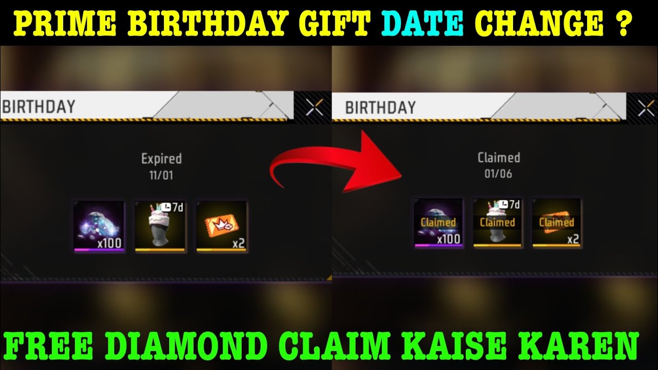 Prime Birthday Gift Date Kaise Change | Prime Birthday Gift Date Change ...