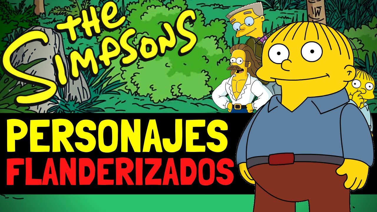 Los 5 PERSONAJES MAS FLANDERIZADOS de Los Simpson - YouTube