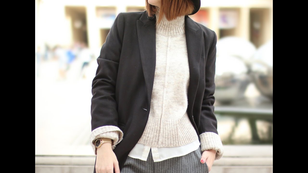 HOW TO STYLE : A TURTLENECK - LAYERING - YouTube