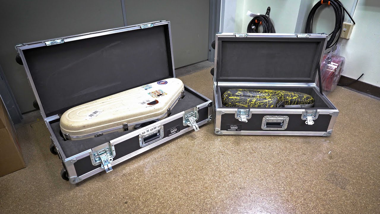 Stacking Alto & Tenor Sax Flight Cases For Mark Rivera | LM Cases - YouTube