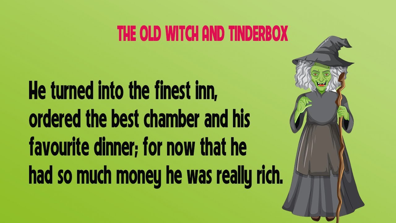 Short Stories for English Learners Level 3🔥| The Old Witch And ...