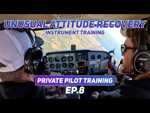 Student Pilot In Simulated IMC... Very Important Flight Training - YouTube