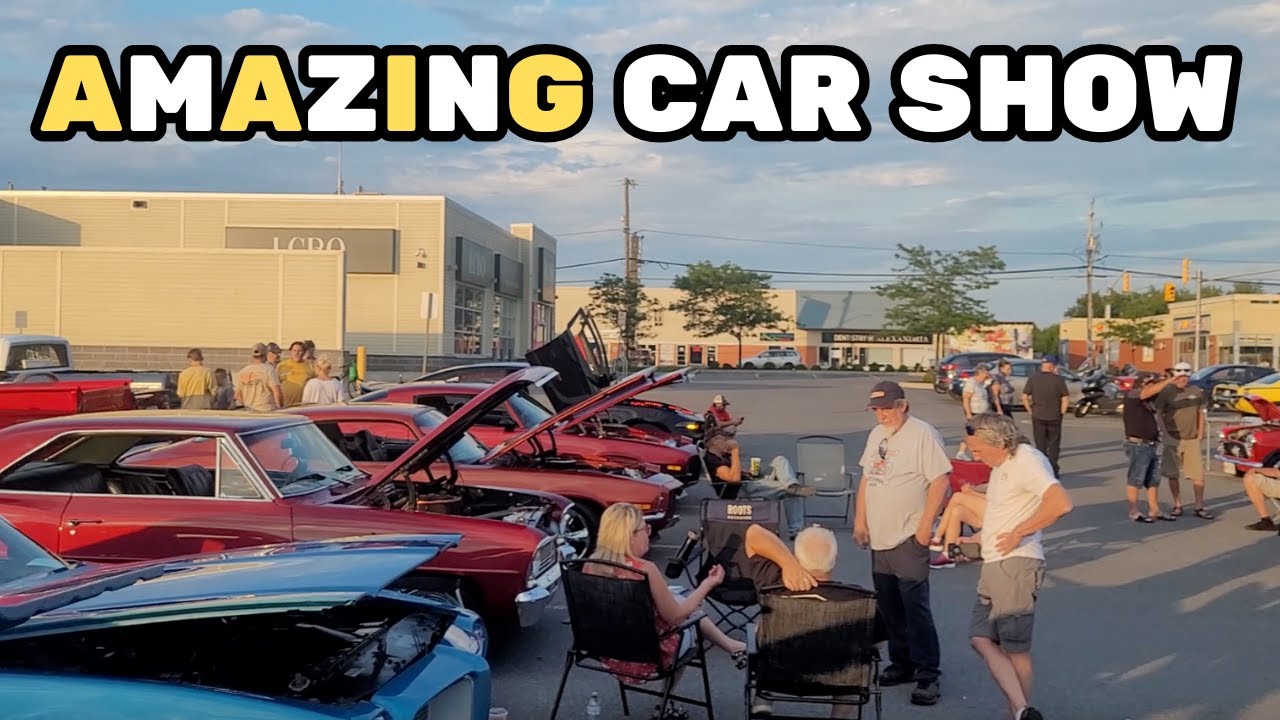 INSANE CAR SHOW! FULL CAR SHOW! CARS DRIVE OFF! - YouTube