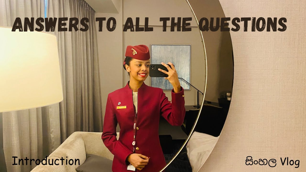 How To Become A Cabin Crew 👩🏻‍ ️| Introduction | සිංහල Vlog - YouTube