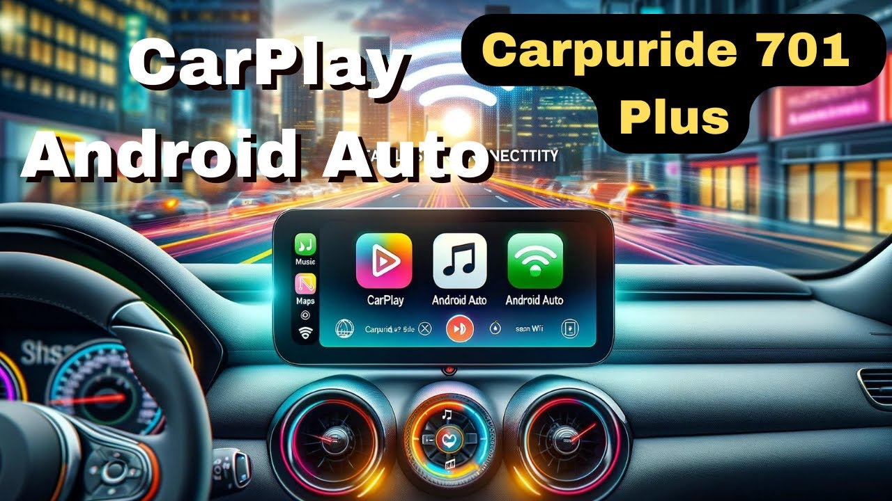 🌟Tablette intelligente Carpuride 701 Plus : Accessibilité Total à ...