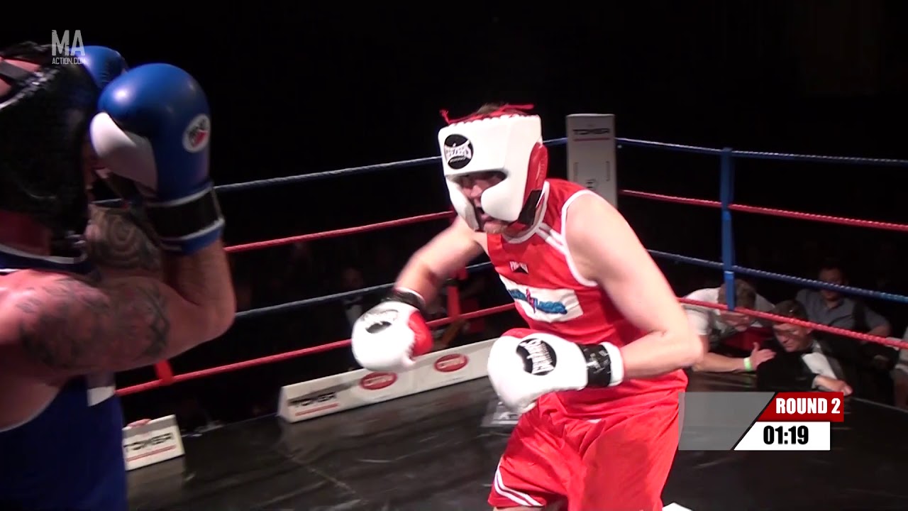 Corporate Boxing 10th March 2018 - Dean Bowman vs Mark Escott - YouTube