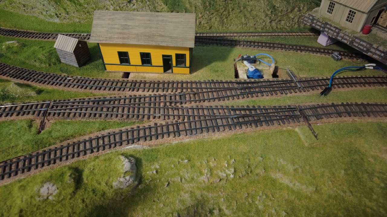HOn3 model train layout build. Fixing hand laid track. Again! - YouTube