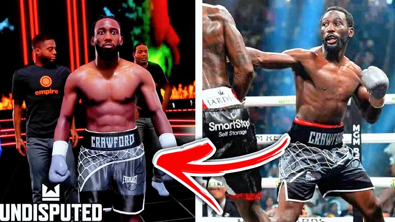 Can I Fight EXACTLY Like Terence Crawford in Undisputed? 😳🥊 - YouTube