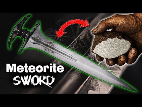 Making an Ancient Sword from Meteorite & Medieval Artifacts - YouTube