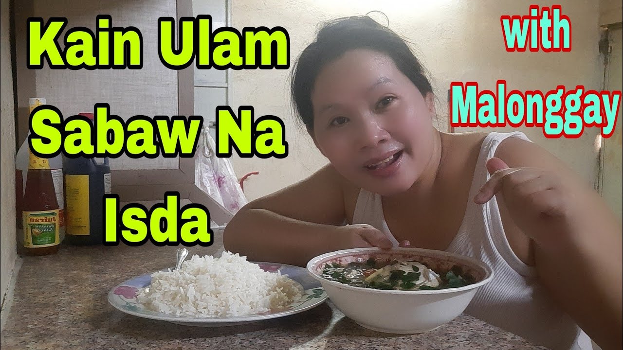 Sarap Ng Sabaw Na Isda With Malonggay! | Jesel Diaz Life - YouTube