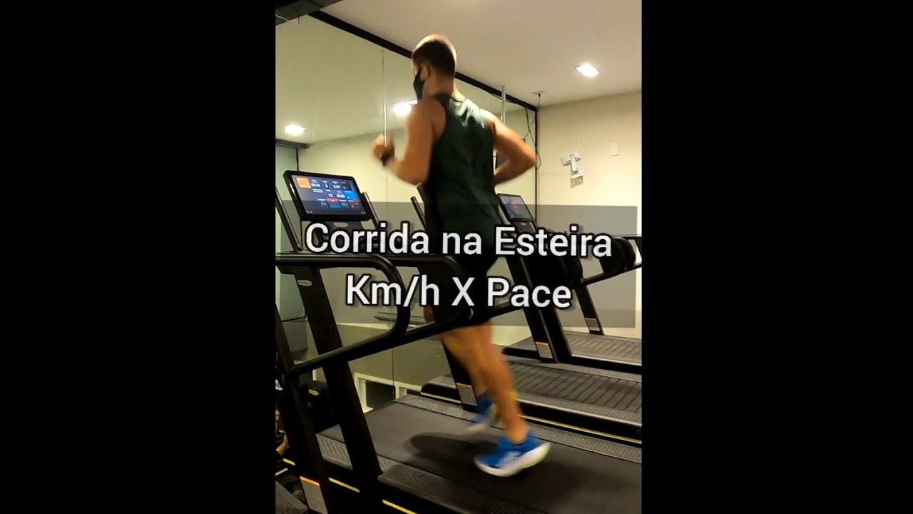 Corrida na esteira em cada Pace x Velocidade - YouTube