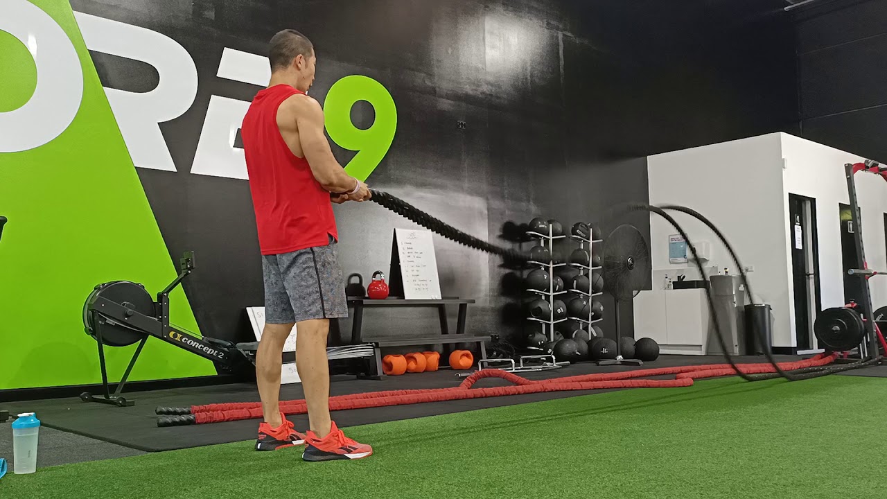 Battling Rope challenge - YouTube