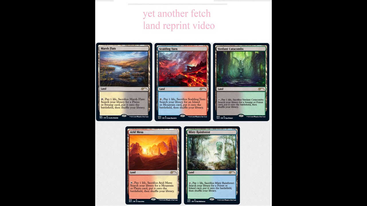 yet another fetch lands video - YouTube