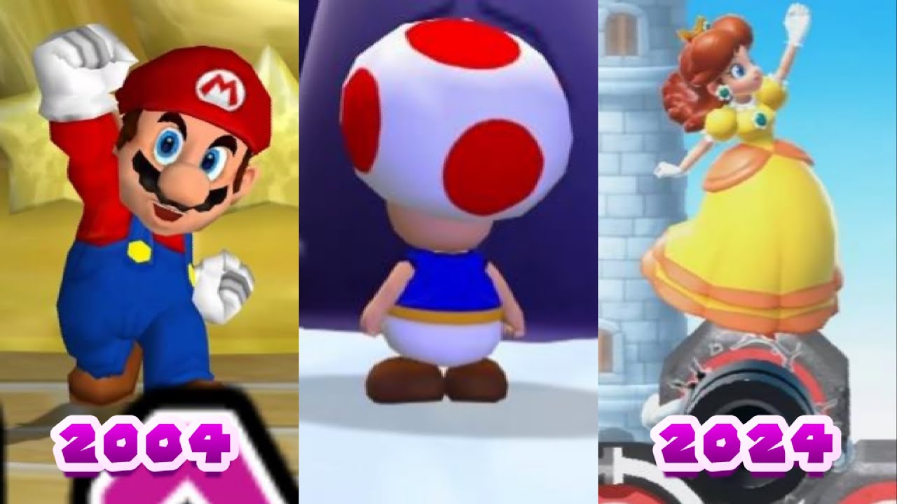 Evolution of Jump the Gun in Mario Party (2004-2024) [4K] - YouTube